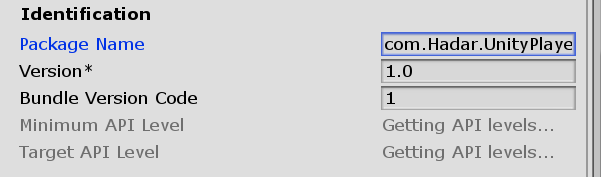 Why Can T I Select Android Minimum Api Level Questions And Answers Unity Discussions