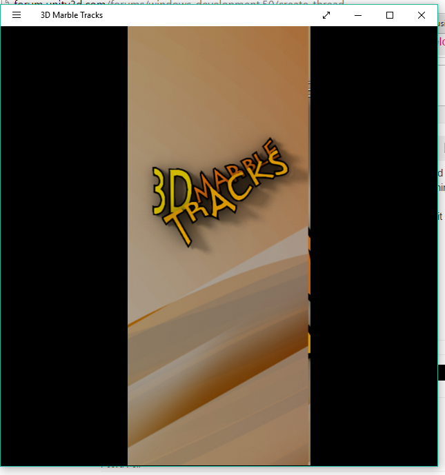 Strange Resizing In Windows 10 Unity Engine Unity Discussions