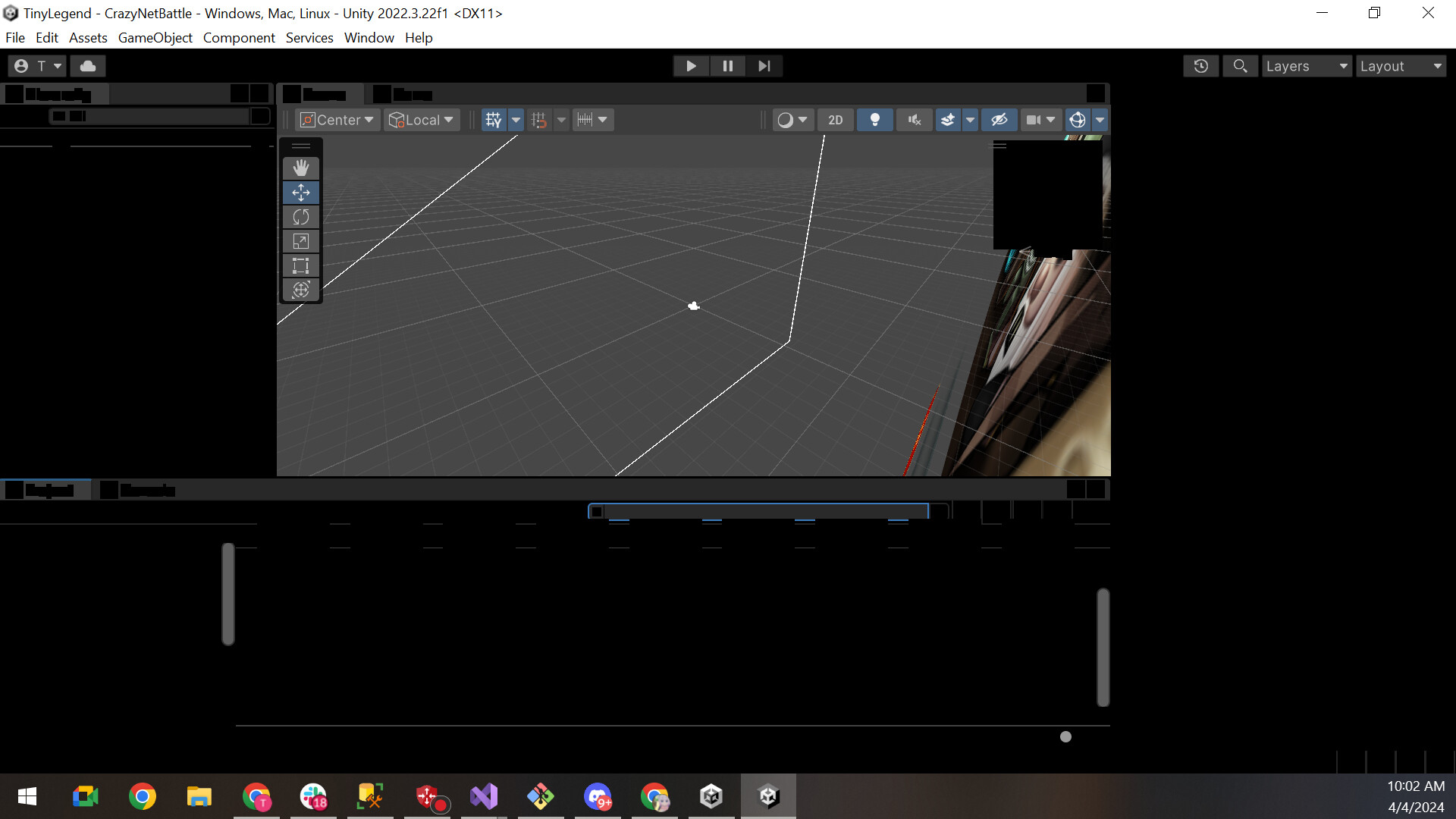 Editor get entire black except Scene view - Unity Engine - Unity Discussions