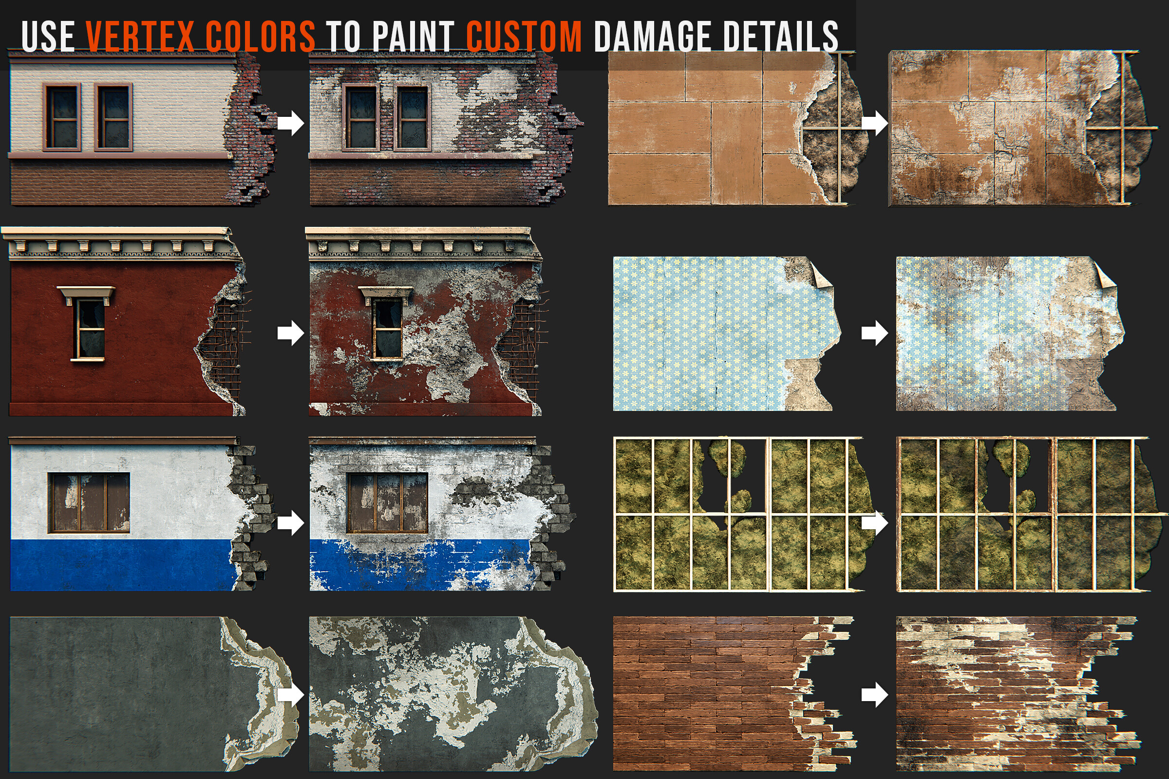 Destroyed Building Kit - Community Showcases - Unity Discussions