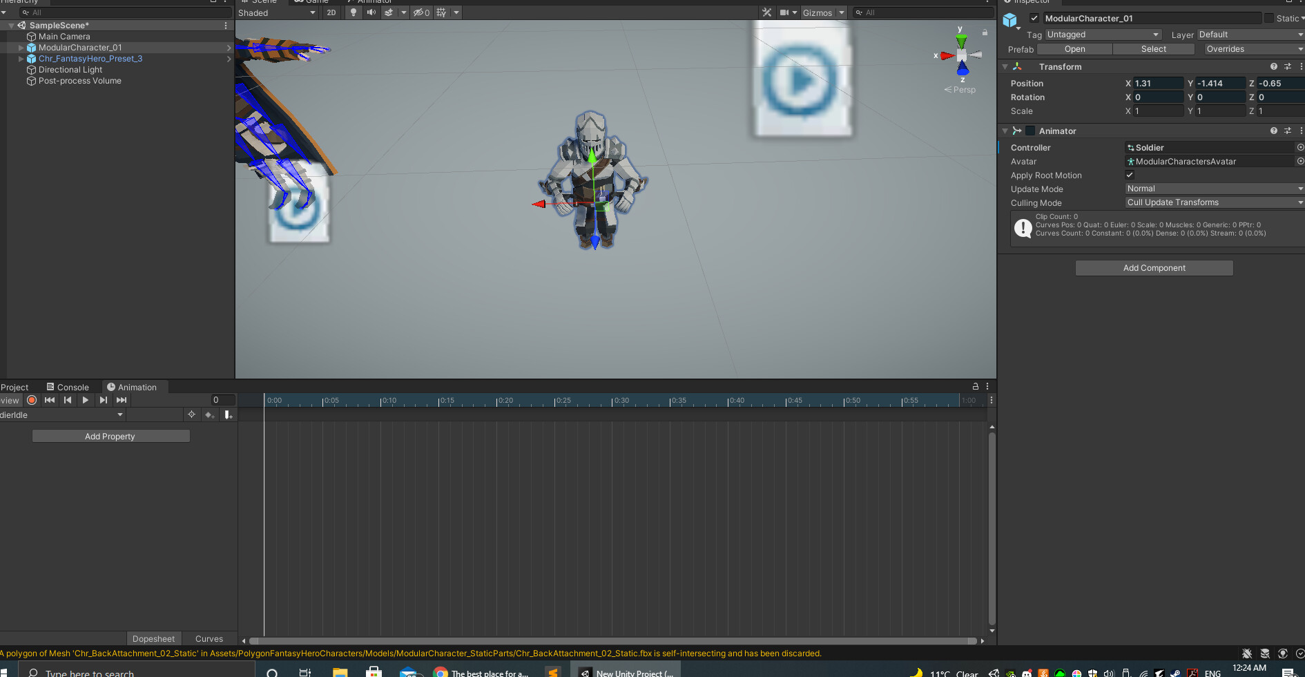 how to add the current pose of a humanoid object when you preview the ...