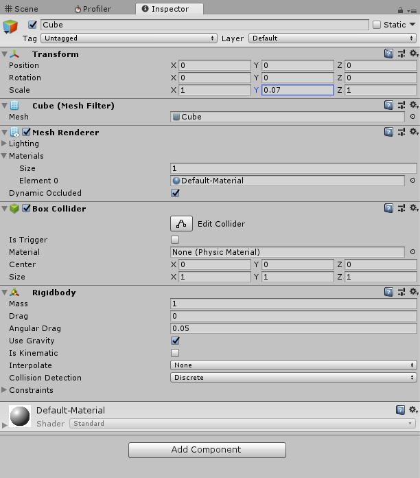 Collisions Only Working In One Of My Projects Unity Engine Unity Discussions