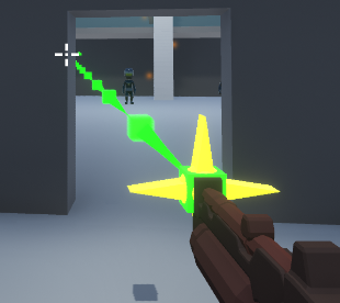 Muzzle flash not matching the color of the bullet - Unity Engine ...
