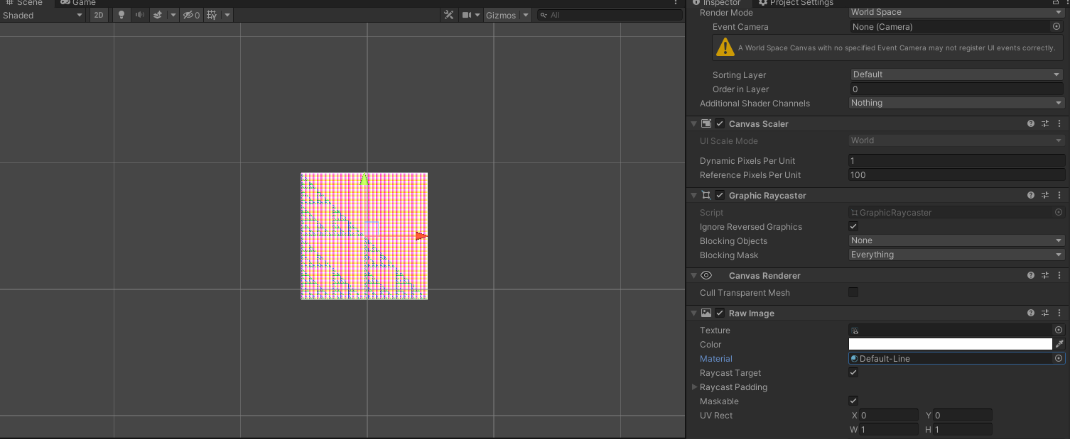 RenderTexture on RawImage does not render anything - Questions & Answers - Unity Discussions