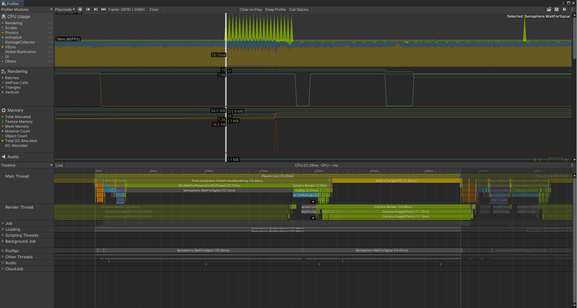 Random FPS drop during gameplay - Questions & Answers - Unity Discussions
