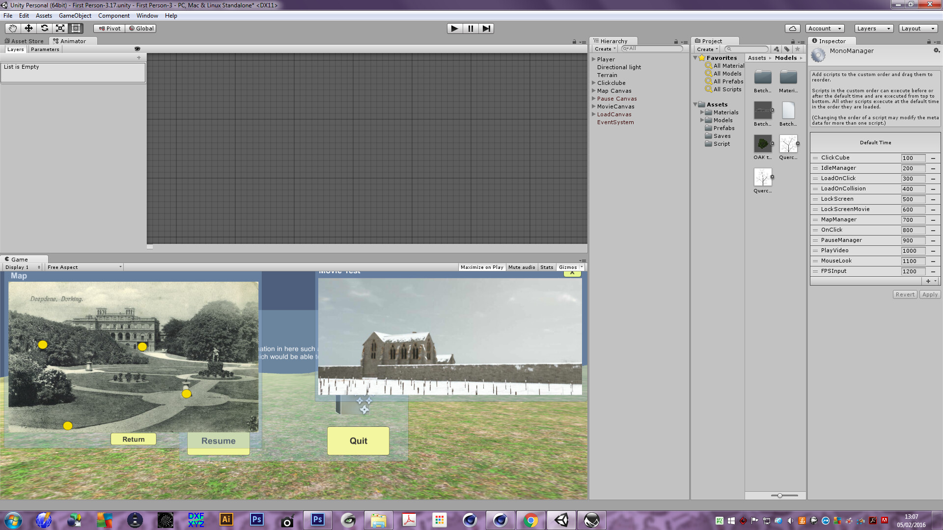 Problem with moving FPS character in new scene. - Unity Engine - Unity ...