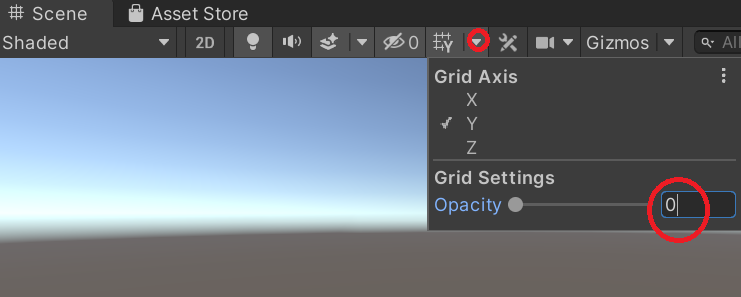 How do I hide the grid in the Scene? - Questions & Answers - Unity ...