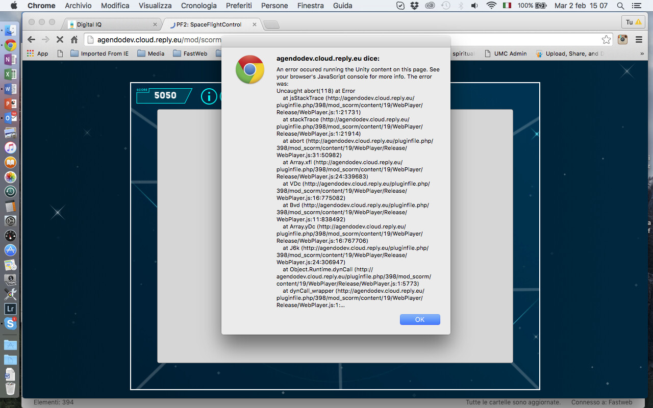 WebGL abort(118) on Chrome - Unity Engine - Unity Discussions