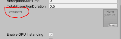 Greyed-out Texture2D field in inspector? - Unity Engine - Unity Discussions