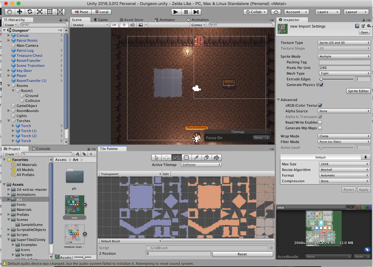 2D Tiles - Lighting issue. Light introduces transparency when tiles overlap - Unity Engine ...