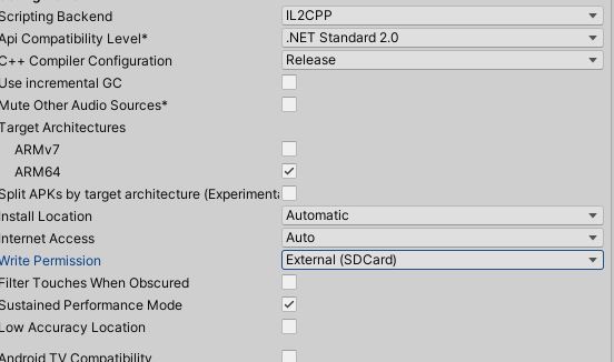 Storage permissions suddenly stopped working - Unity Engine - Unity ... Storage permissions suddenly stopped working - Unity Engine - Unity ...