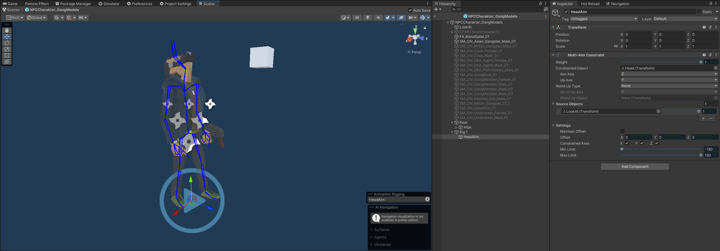 Synty Polygon GangWarfare & Multi Aim Constraint - Questions & Answers - Unity Discussions