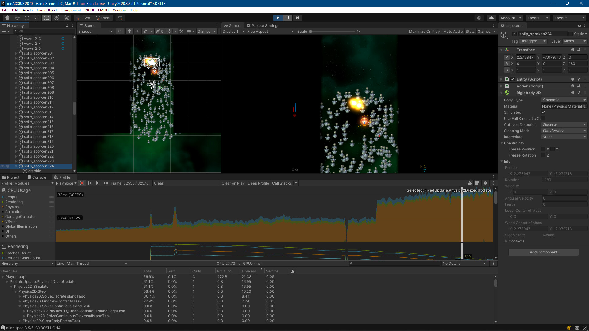 Expensive Physics2D.InterpolatePoses overheads but I'm not using interpolation - Unity Engine ...