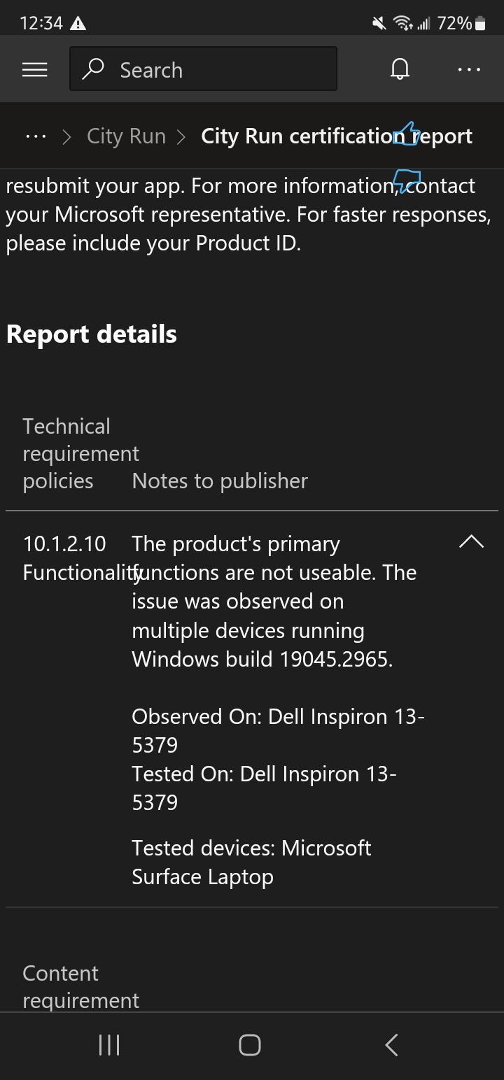Windows App Certification Kit FAILED - Unity Engine - Unity Discussions