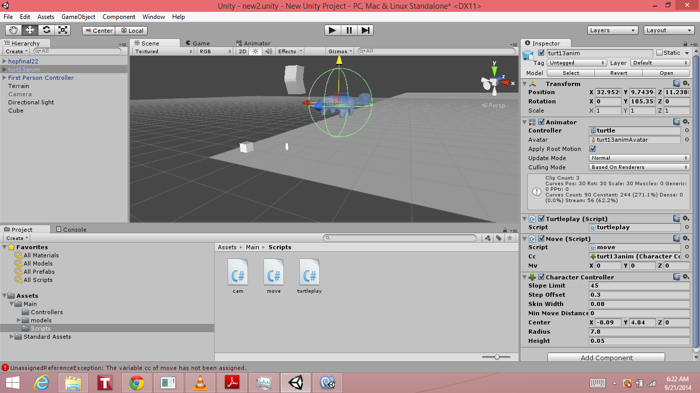 Character controller sphere in akward spot - Unity Engine - Unity Discussions