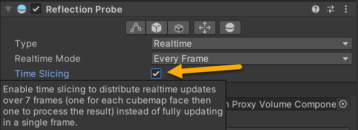 Reflection probes time slicing missing - Unity Engine - Unity Discussions