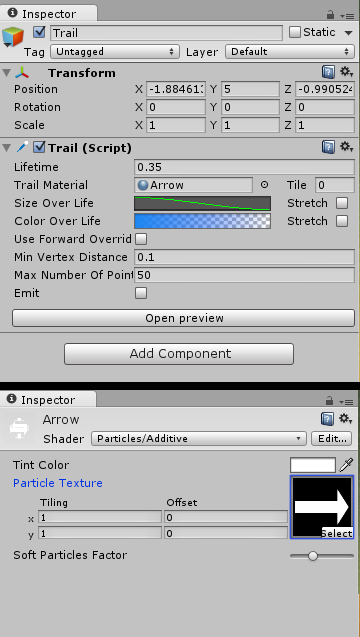 Better Trails - Unity3D Trail Replacement (Trails, smoke plumes, skid ...