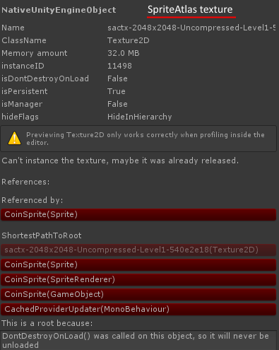 [Bug] Memory leak after release assets - Unity Engine - Unity Discussions