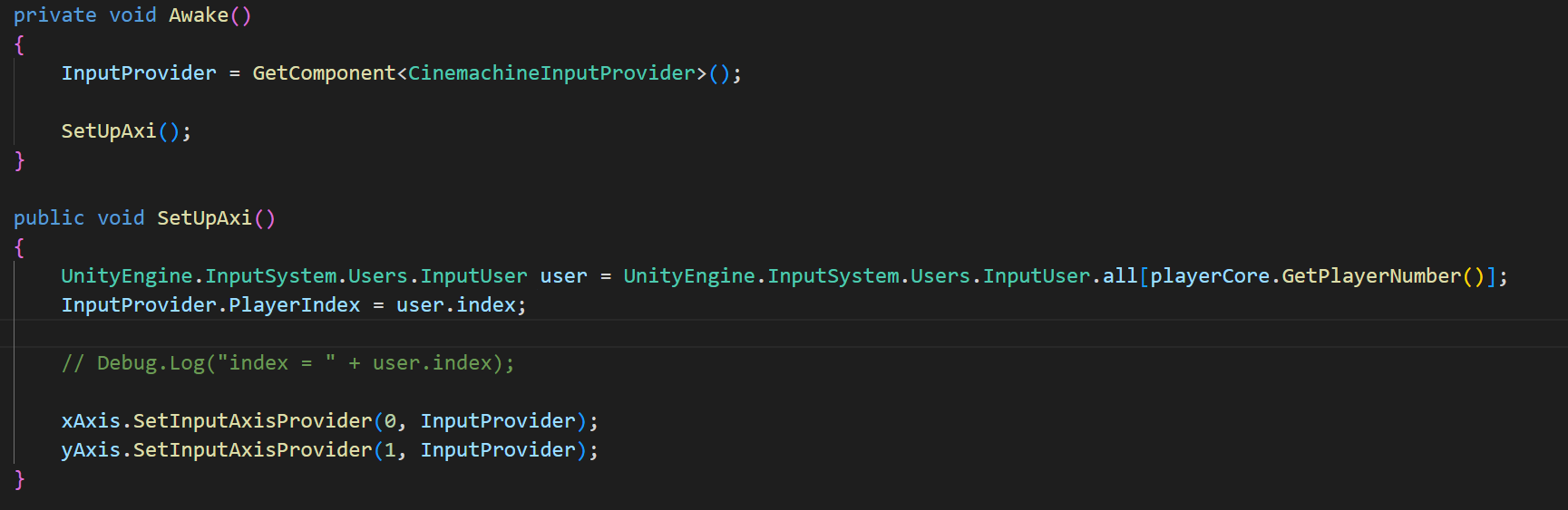 CInemachine Input Provider only using first players input in Splitscreen multiplayer. - Unity ...