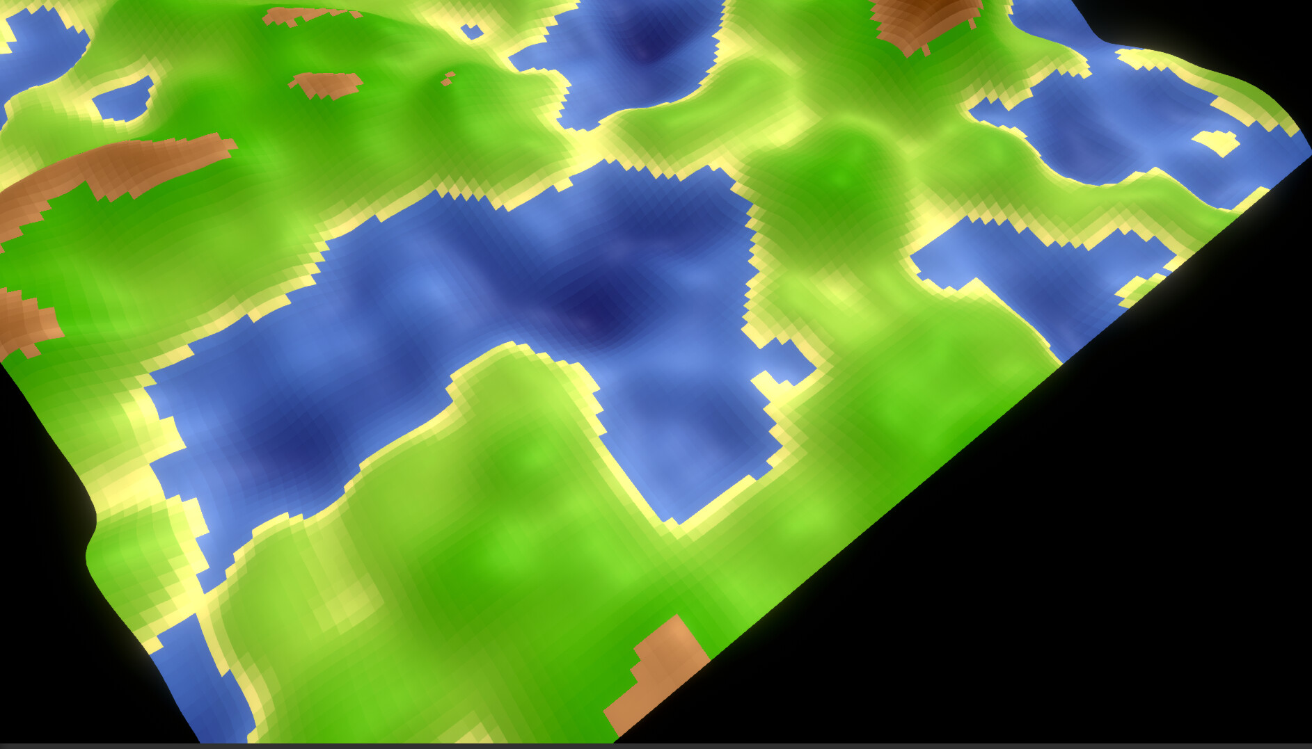 Procedural texture2D and mesh look noisy on game view - Unity Engine ...
