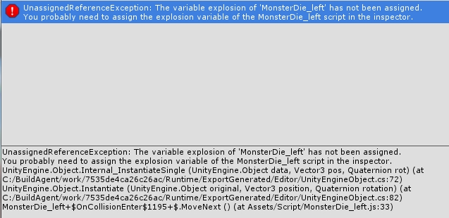 Help me.Prefab error in Runtime - Questions & Answers - Unity Discussions