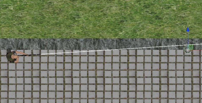 Mouse aim offset correction in a top-perspective 3D game with 2 ...