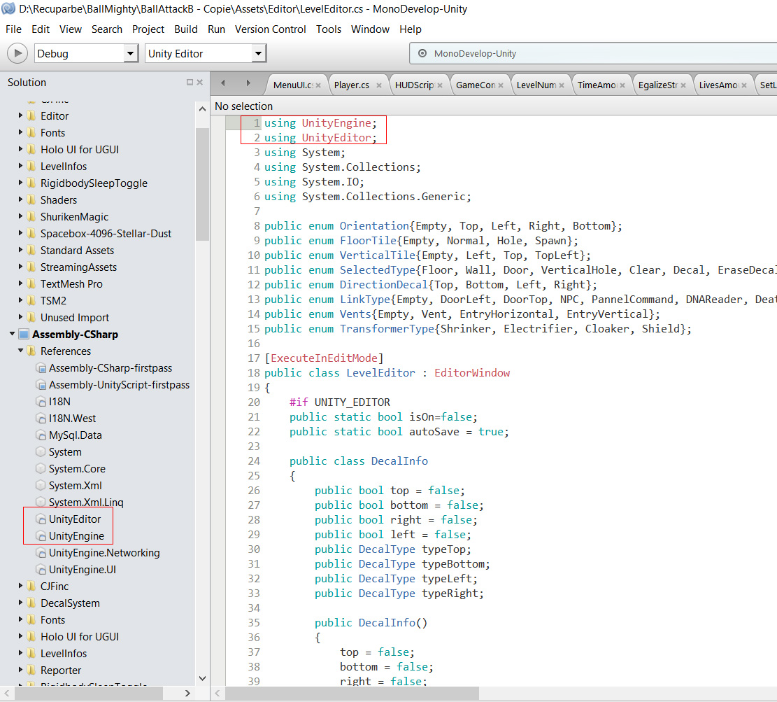 Monodevelop can't find references in Unity 5.3 (C#) - Questions & Answers - Unity Discussions