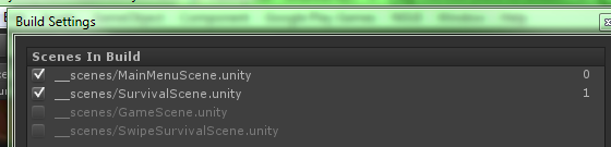 Is there a way to delete Scenes that no longer exists from the Build ...