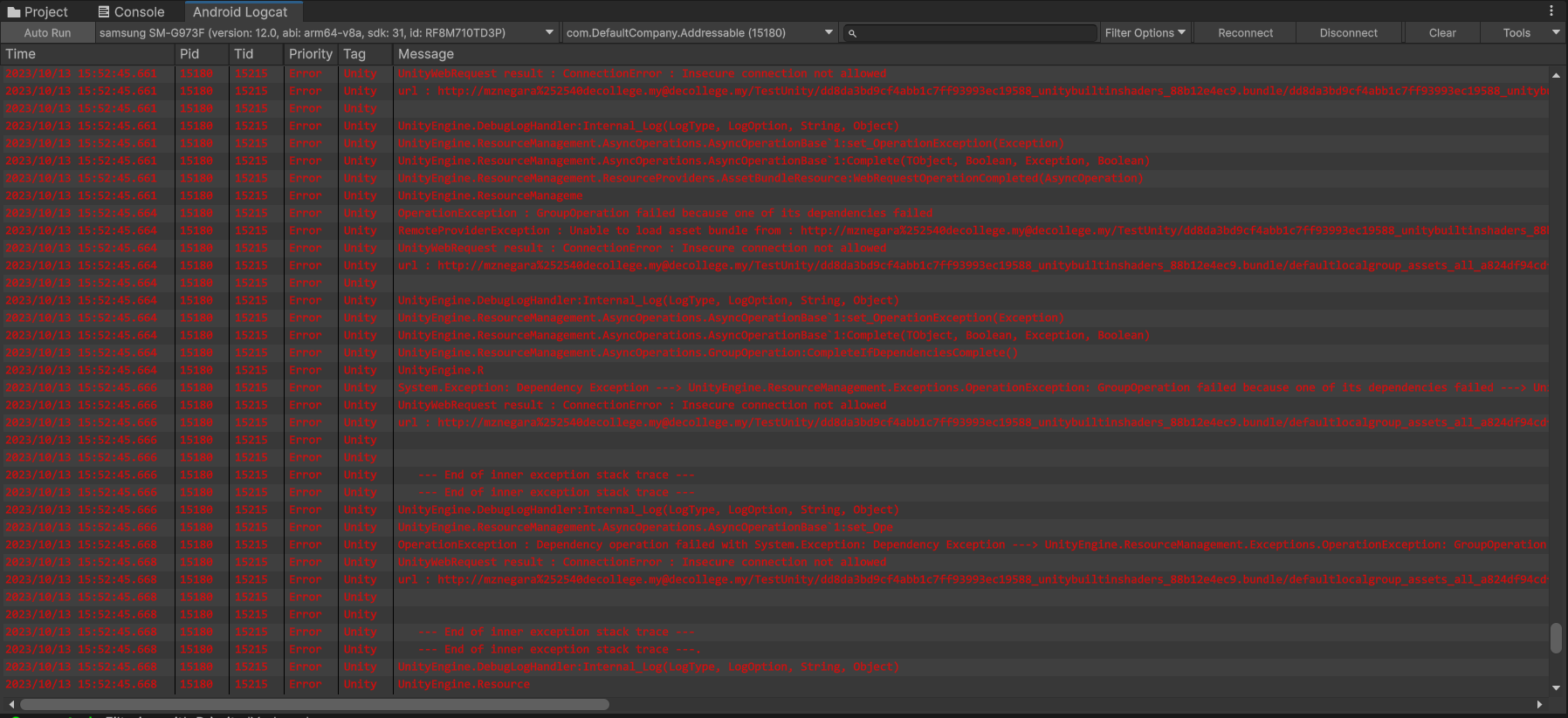 Addressable didn't work in android build. - Unity Engine - Unity Discussions