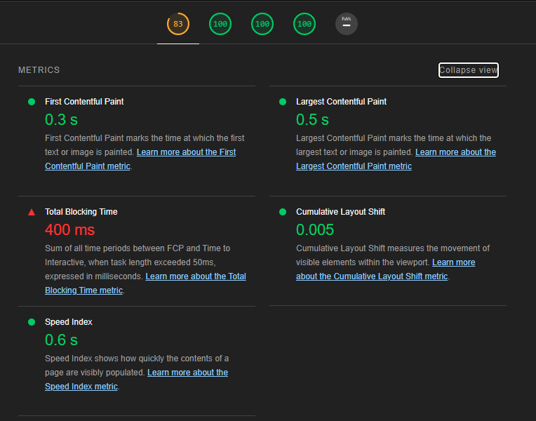 Improve Total Blocking Time In Webgl Questions And Answers Unity Discussions