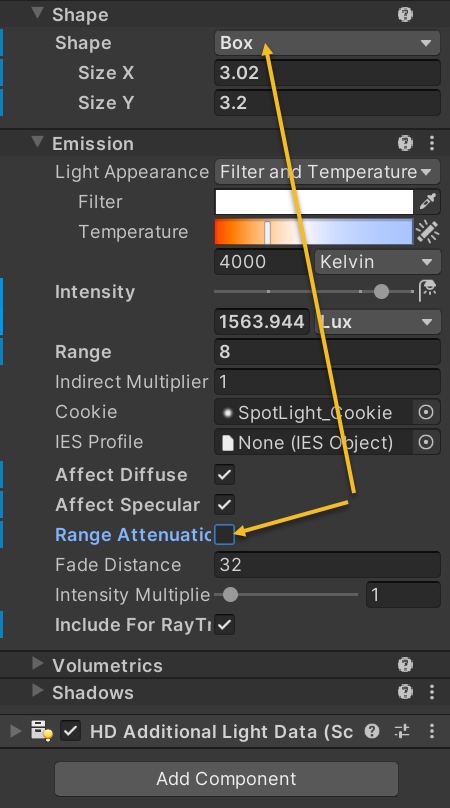 Changing the Falloff of a Spotlight - Unity Engine - Unity Discussions