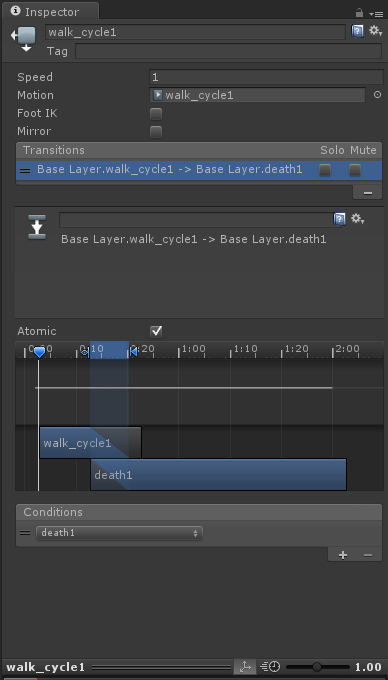 Mecanim Script Example Not Working As Expected Unity Engine Unity Discussions