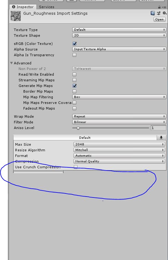 My Unity doesn't have the apply or revert option for Texture Changes - Questions & Answers ...