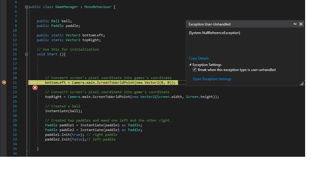 ScreenToWorldPoint stopping my objects from showing - Questions & Answers - Unity Discussions