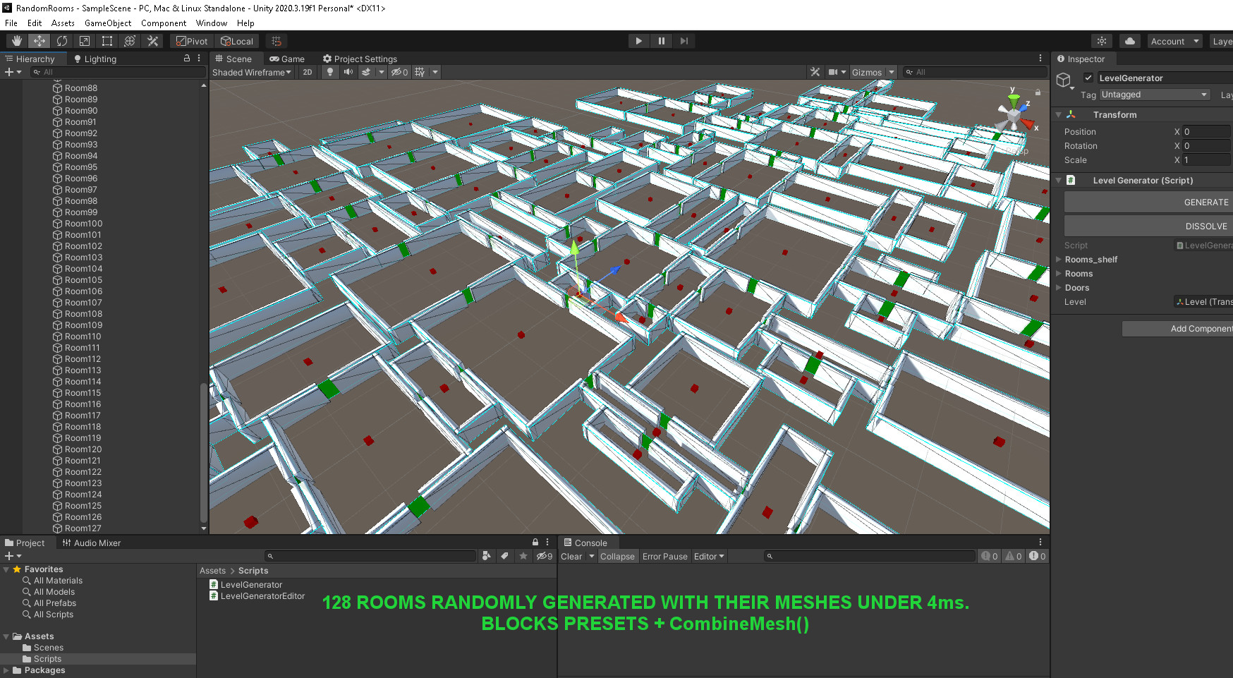 Dynamically Creating rooms and snapping them to other rooms? - Unity Engine - Unity Discussions