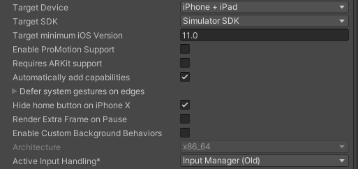 Exporting for iOS Simulator, but with arm64 arch impossible? - Unity ...