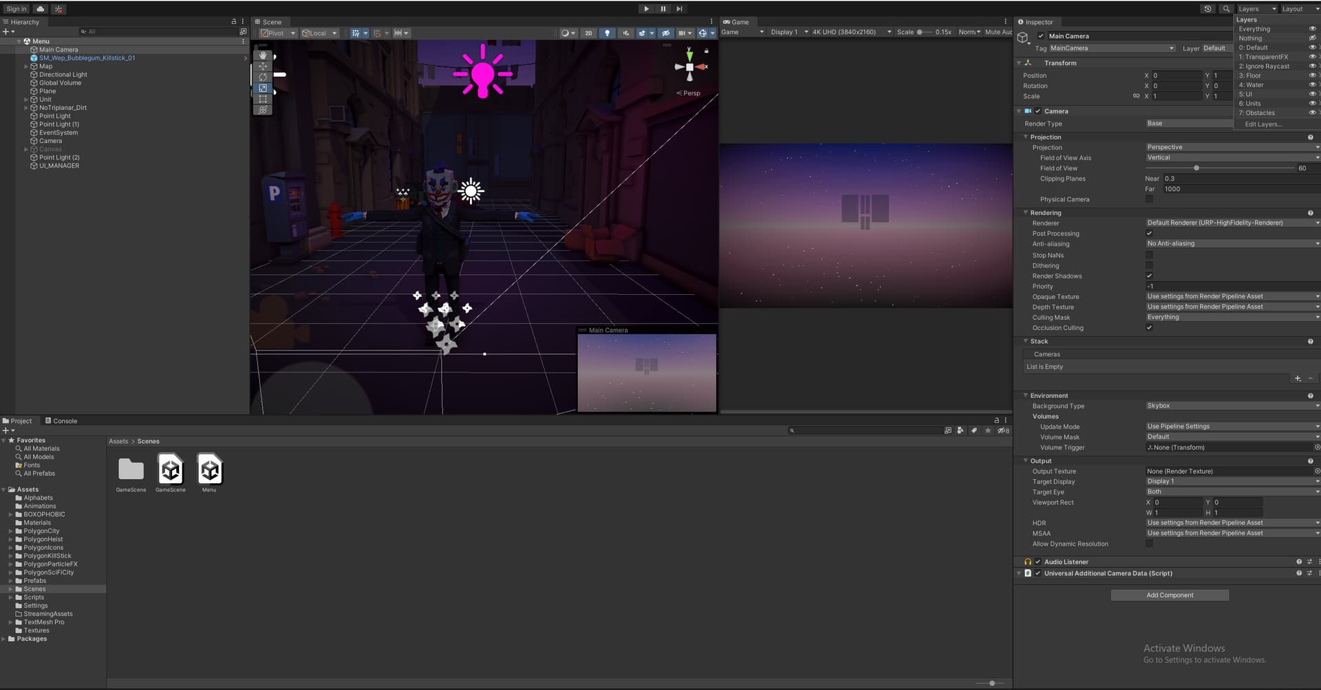Game Objects Are Visible In Scene But Not In Game Tab Please Help Questions And Answers 2225