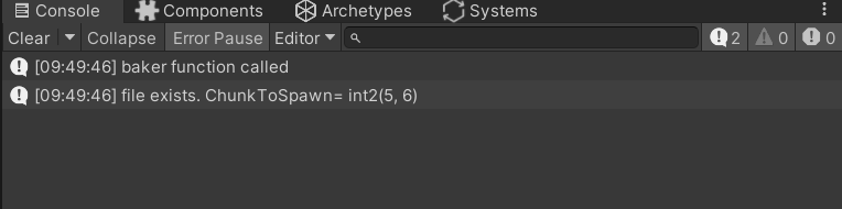 ECS - Baker method not called during runtime - Questions & Answers - Unity Discussions