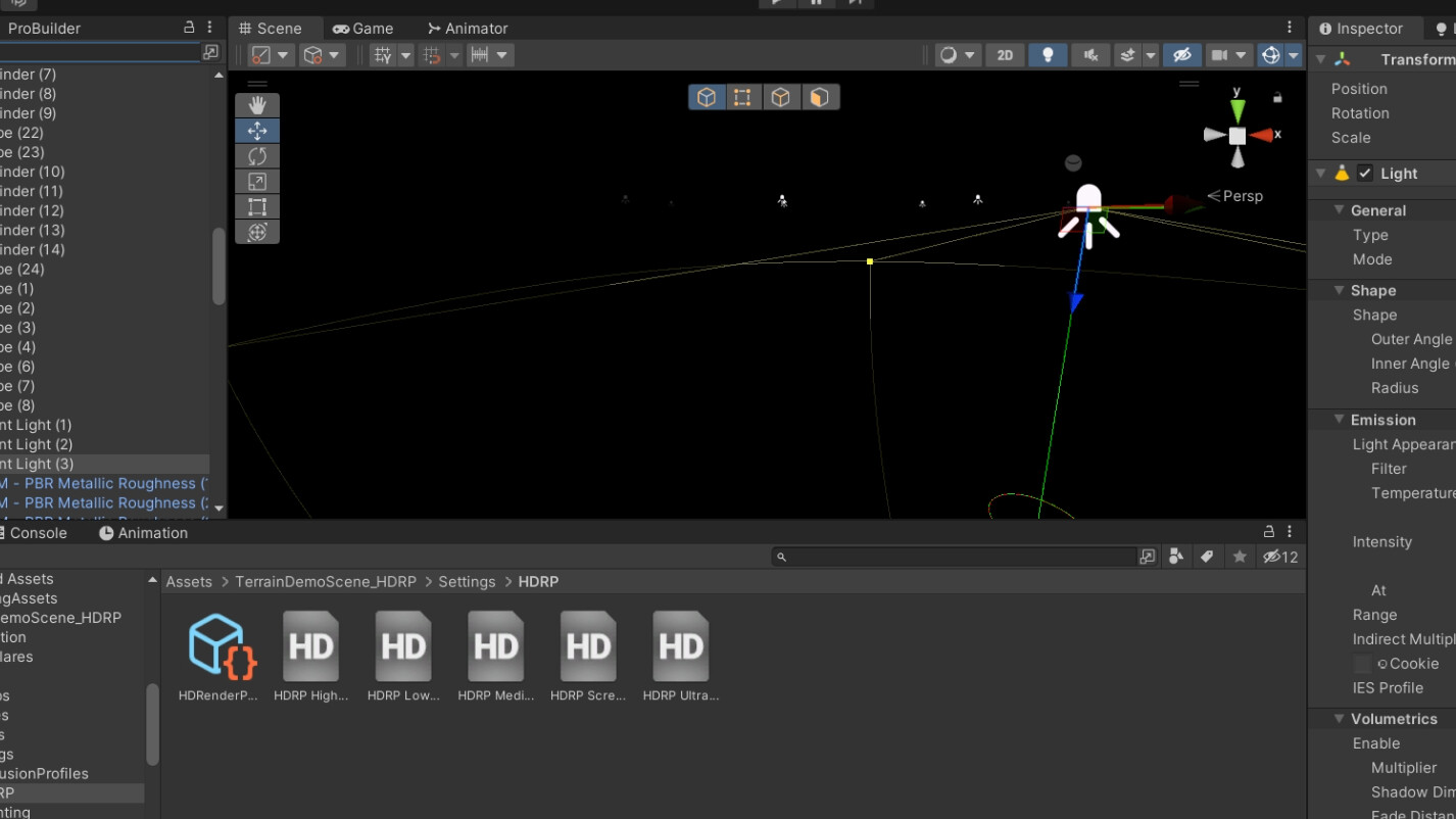 error of light in HDRP - Unity Engine - Unity Discussions