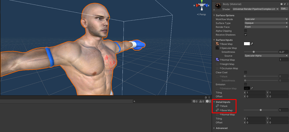 [URP] - Complex Lit - Detail Mask not visible on mobile - Unity Engine ...
