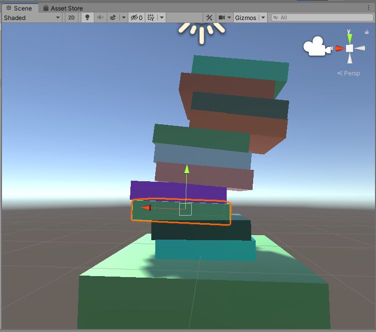 Stacking multiple rigidbodies on top of each other results in ...