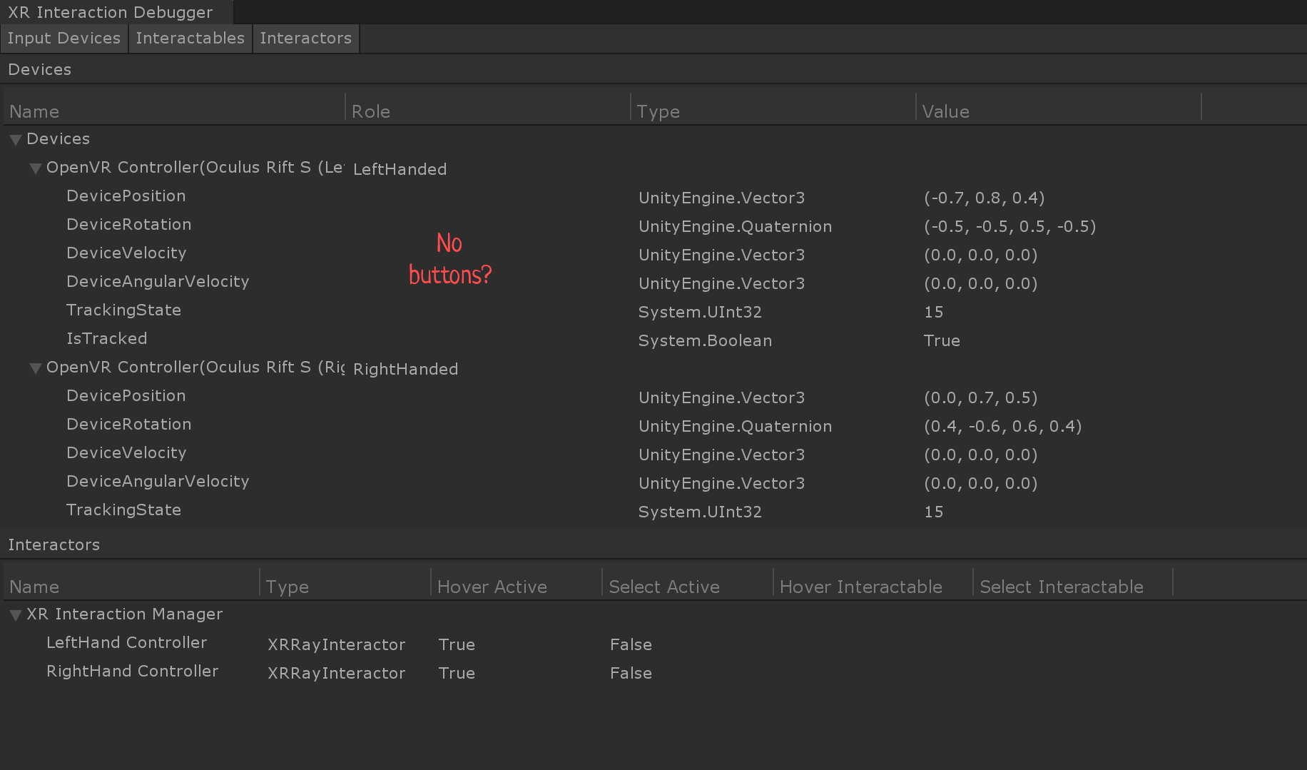 Controllers are not working XR setup with OculusVR + OpenVR loaders enabled - Unity Engine ...