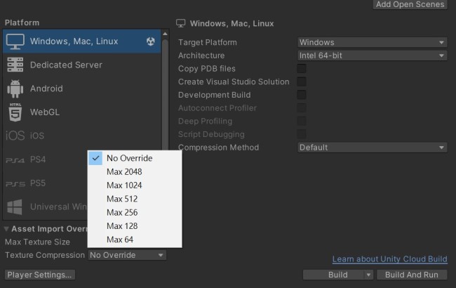 Texture quality setting missing in Quality settings - Unity Engine - Unity Discussions