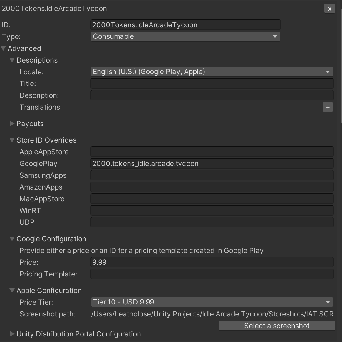 Unity: Purchasing failed to initialize. Reason: NoProductsAvailable?? - Unity Services - Unity ...
