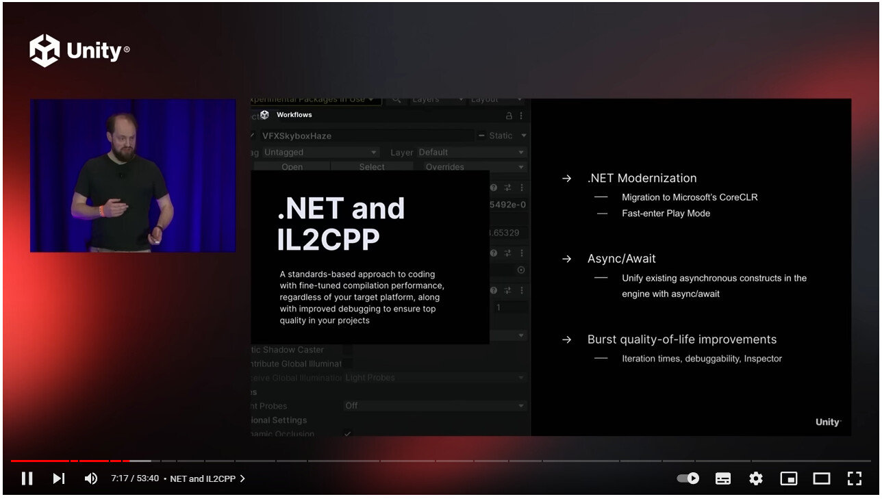 Unity Future .NET Development Status - Page 87 - Unity Engine - Unity Discussions