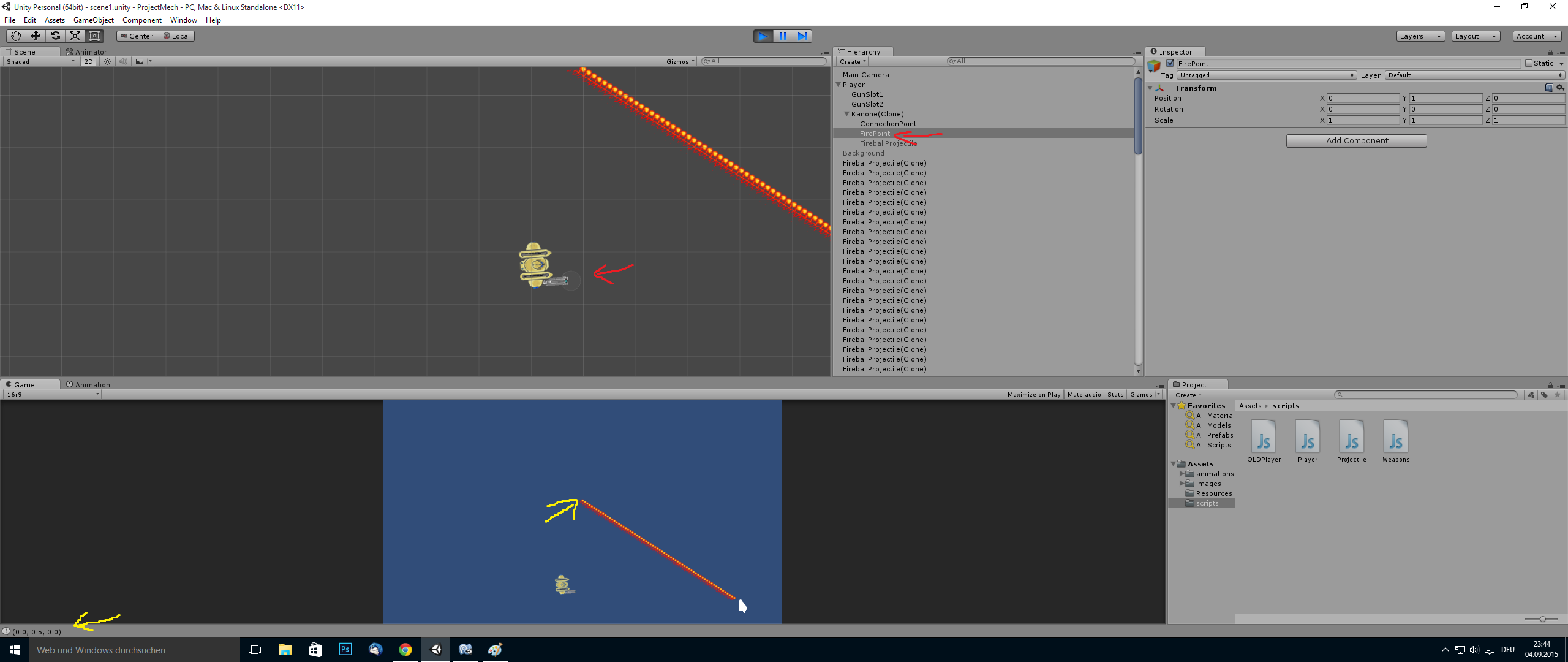 Get child position in world space - Questions & Answers - Unity Discussions