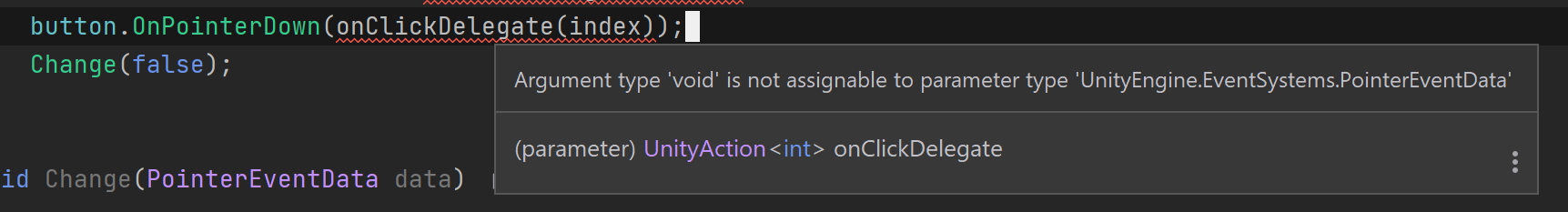 how do you add a UnityAction to OnPointerDown in a button? - Unity Engine - Unity Discussions