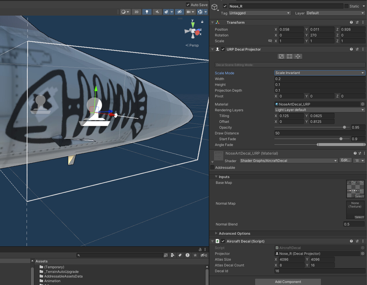 Flip a decal projector? - Unity Engine - Unity Discussions