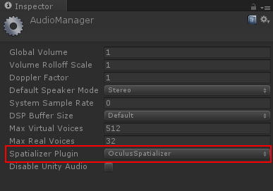 Change Spatializer Plugin by editor script - Unity Engine - Unity Discussions