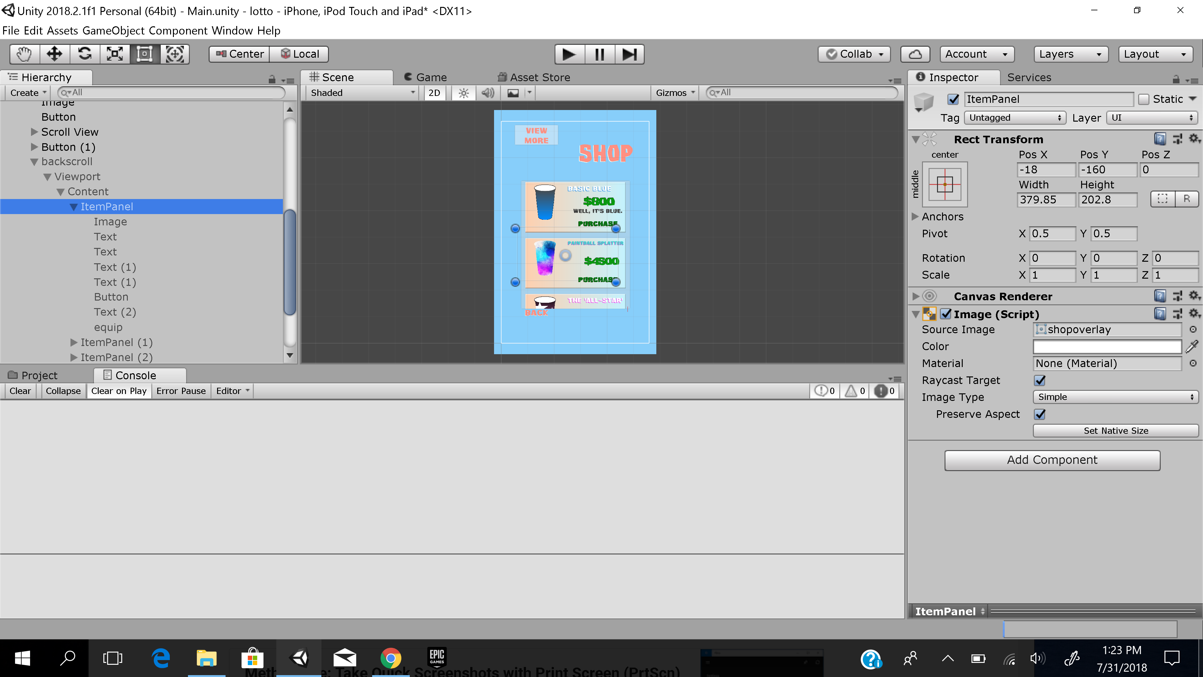 ScrollView not stopping - Unity Engine - Unity Discussions